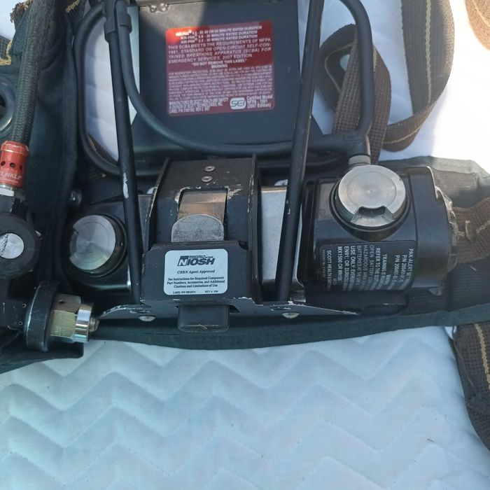 Aparat de respirat, Scott AP75 Air Pack + masca Scott AV 3000 Bucuresti ...