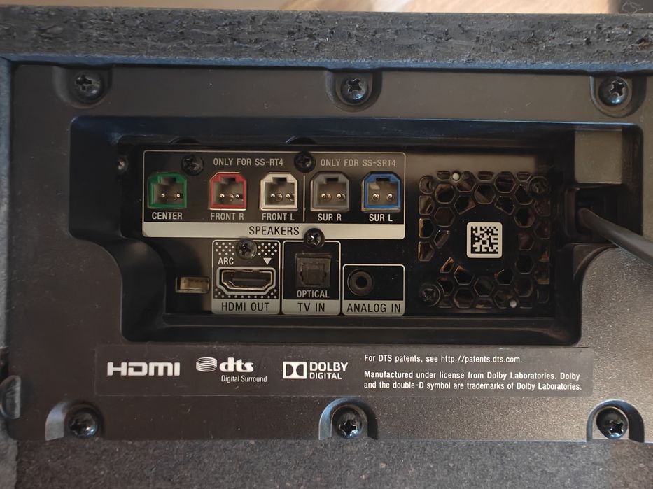 Sistem audio Sony Ht-Rt4 600w 5.1 Bucuresti Sectorul 2 • OLX.ro