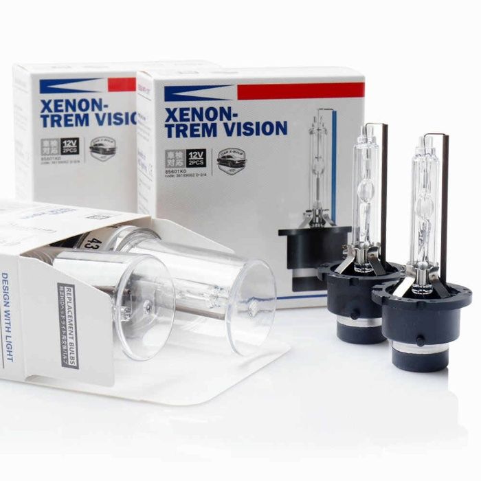 Becuri Xenon-Trem Vision D1s/r D2s/r D3s/r D4s/r +60% 4300k 6000k 8000 ...