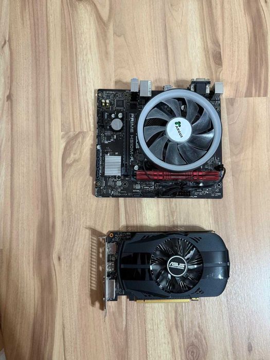 Kit placa de baza cu tot cu rami, procesor si placa video Drobeta-Turnu ...