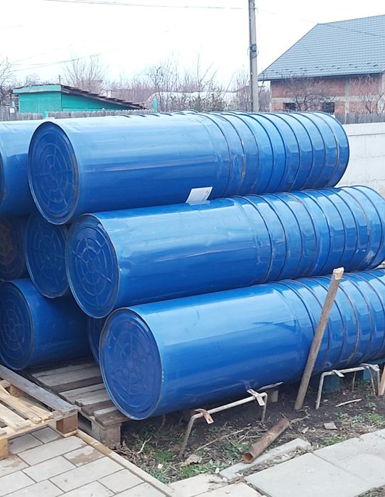 Butoaie/ butoi tabla cereale impecabile 220 litri cu capac Buzau • OLX.ro