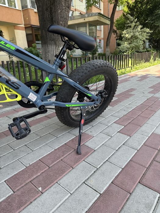 Bicicleta copii fat bike velors hercules 20” echipare shimano Piatra ...