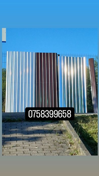 Tabla cutata colorata sau zincata Sighisoara • OLX.ro