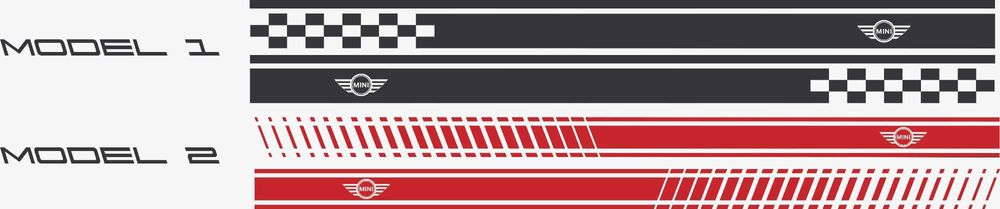 Mini Cooper sticker R50 R56 F55 John Cooper S мини купър стикери гр ...