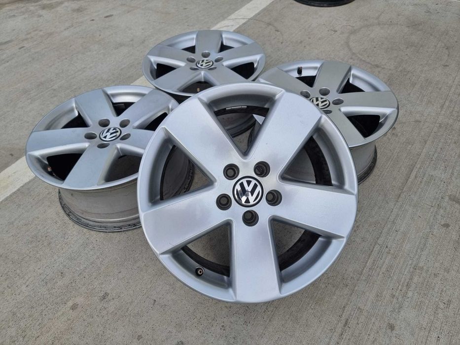 Jante R17 5x112 ORIGINALE VW Passat b7-b6-b8;CC,Tiguan,Golf,Jetta,Eos Brasov • OLX.ro