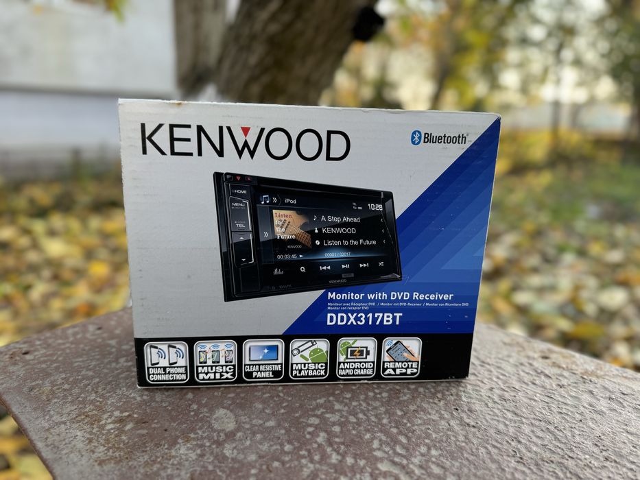 KENWOOD DVD Mp3 Bluetooth Player auto 2 DIN. NOU. Original 100% Lugoj ...