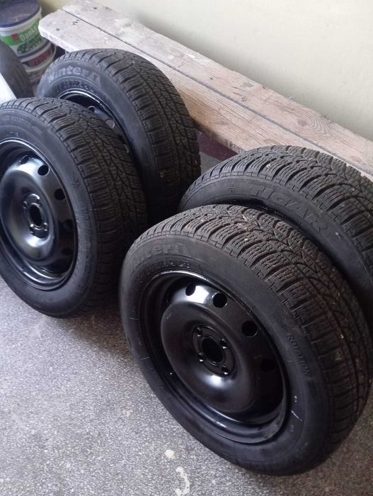 Anvelope iarna TIGAR 185/65/R15 + Jante Otel Galati • OLX.ro