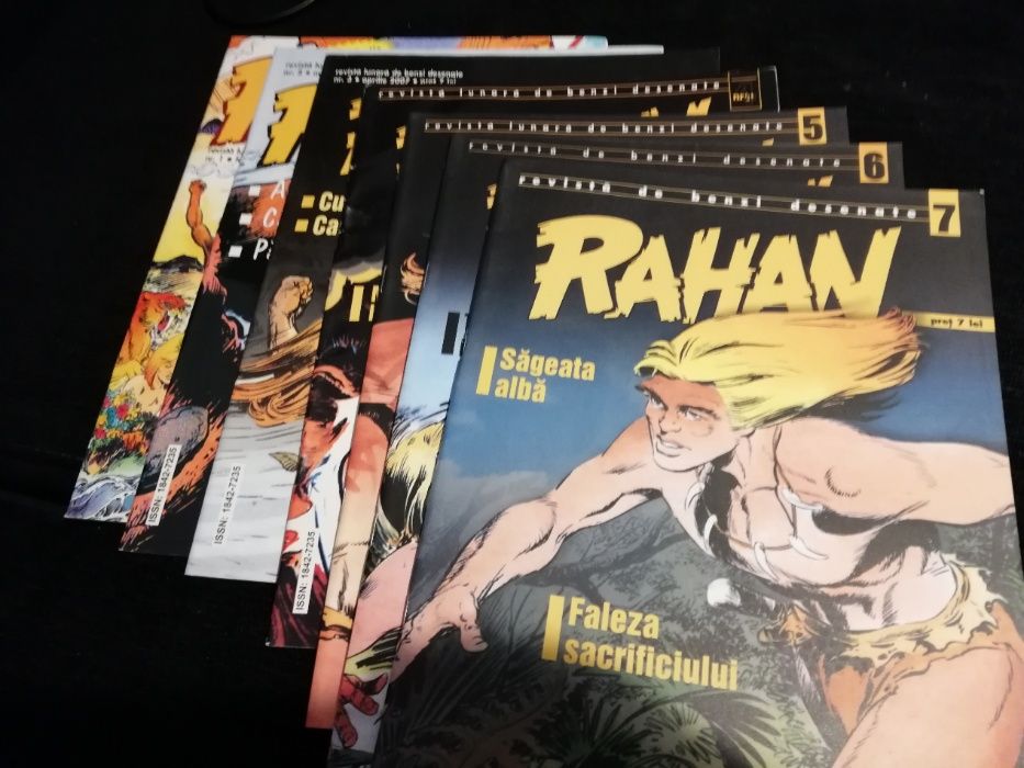 Colectie reviste Rahan - schimb cu auto(variante) Piatra Neamt • OLX.ro