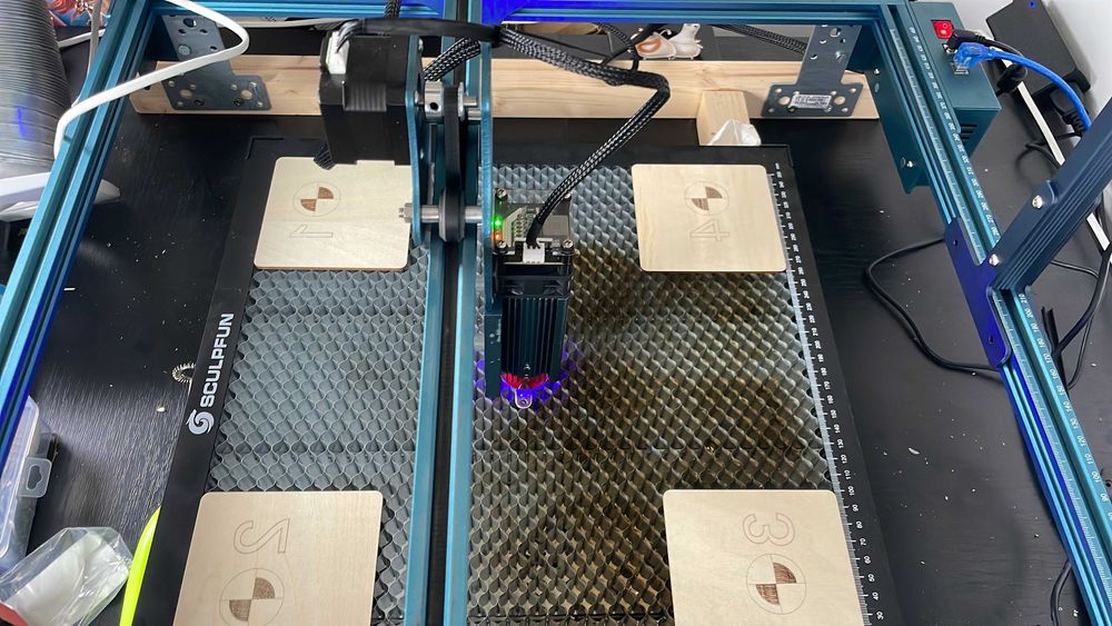 Laser SCULPFUN S9 90W, 5W laser pentru sticla, ceramica, ardezie, lemn Bucuresti Sectorul 2 • OLX.ro