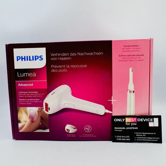 Epilator Philips Lumea Advanced Bistrita • OLX.ro