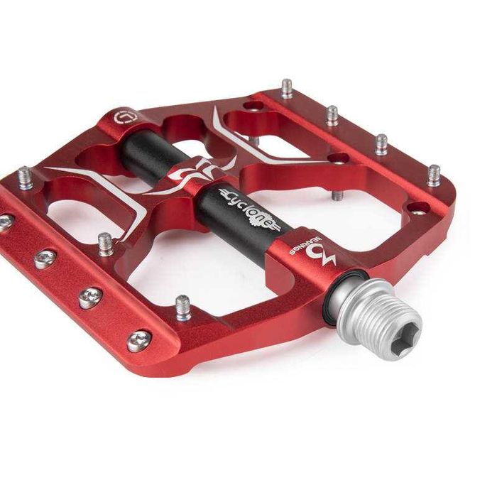 Pedale MTB Cyclone negre / rosii / gri titanium Bucuresti Sectorul 1 ...