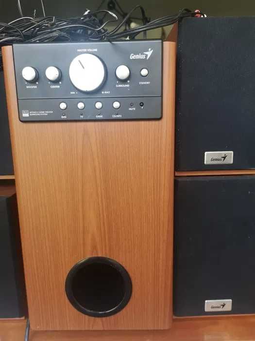 Genius SW HF 5.1 5005 Multimedia Hi-Fi Speaker Boxe Subwoofer 150W RMS Lugoj • OLX.ro