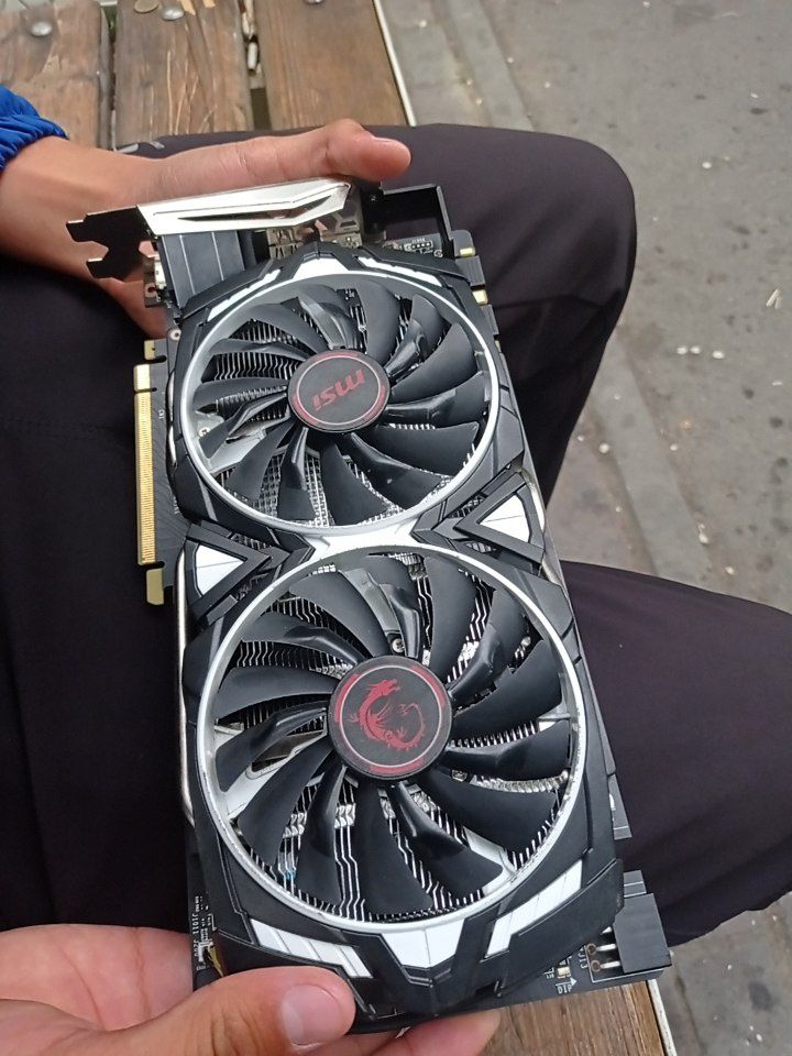Продам видеокарту Gtx 1070 - Комплектующие и аксессуары Кокшетау на Olx
