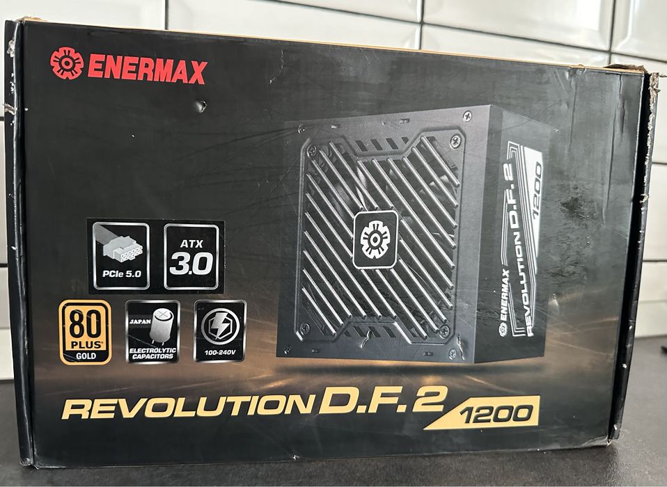 Sursa 1200W Enermax Revolution DF Gold Mudulara ATX 3.0 PCIe 5.0 NOUA ...