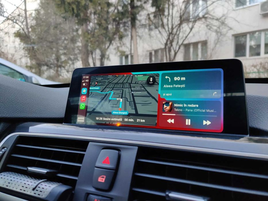 Carplay si Android Auto pentru Bmw F10 F30 F25 F48 E90 E60 E70 E84 E87 Targoviste • OLX.ro