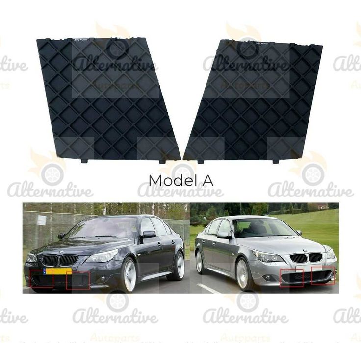 Решетки в броня комплект за BMW 5 E39/E60/E61/F10/F11/G30/G31-БМВ 5 M ...