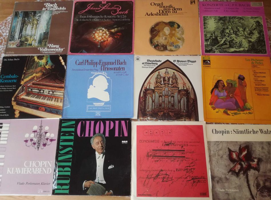 Discuri vinil/vinyl/LP - Clasica - Bach, Beethoven, Brahms, Liszt ...