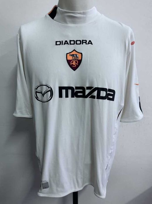 Tricou de joc deplasare AS ROMA Cristian Chivu - cu certificat ...