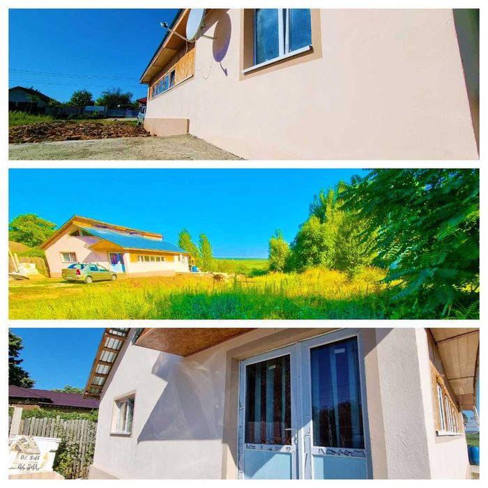 Casa Comana, strada principala, acces spate in balta, helesteu, GAZE ...