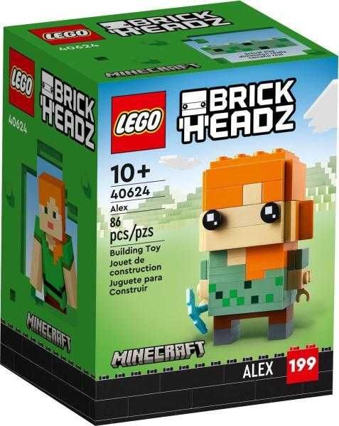 LEGO 40624 BrickHeadz Minecraft Alex - NOU Original SIGILAT Targu-Mures ...