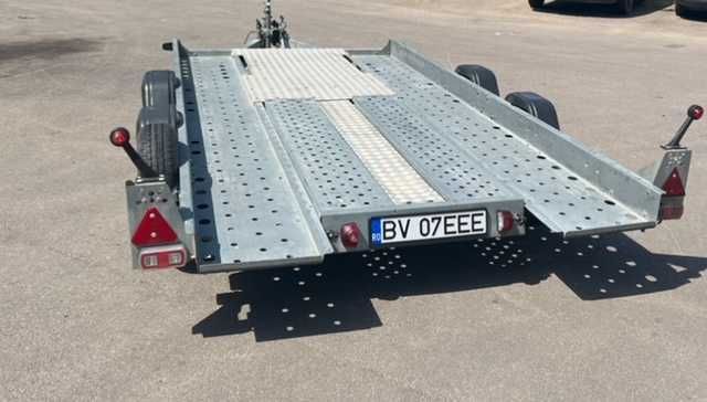 Platforma auto Ifor Williams 2700 kg Brasov • OLX.ro