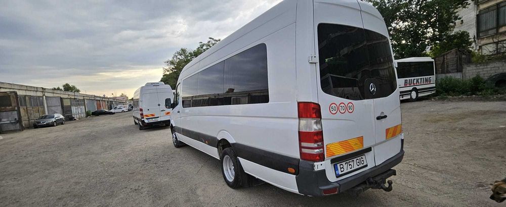 Microbuz Mercedes Sprinter 19+1 locuri an 2007 Bucuresti Sectorul 4 ...