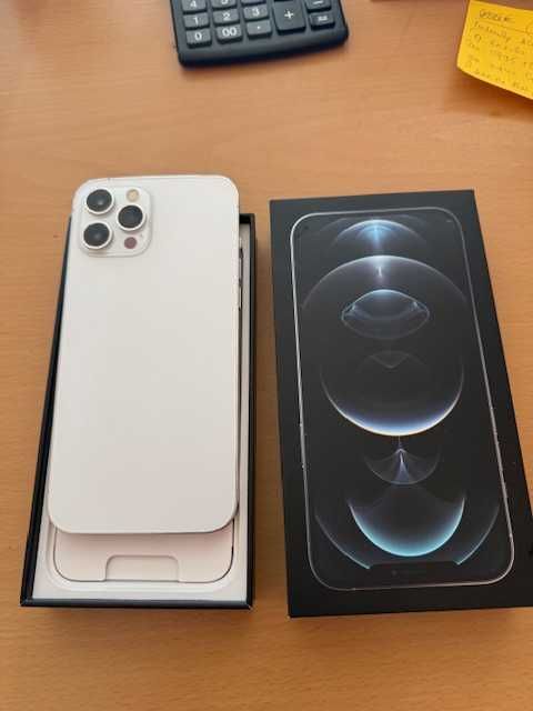 IPhone 12 Pro Max White- перфектен+оригинален кейс бонус гр. Пловдив ...