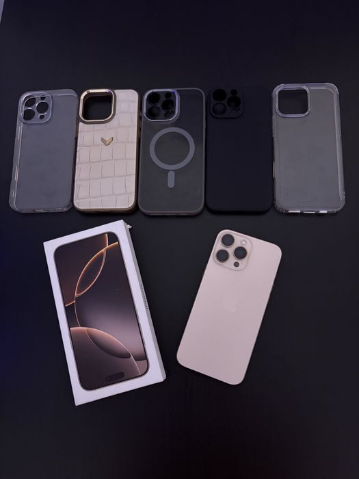 Iphone 16 pro max 256gb husele din poza cadou Bucuresti Sectorul 1 • OLX.ro