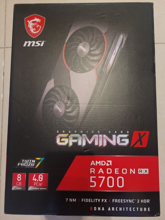 AMD Radeon RX5700 Gaming X 8Gb гр. Благоевград Запад • OLX.bg