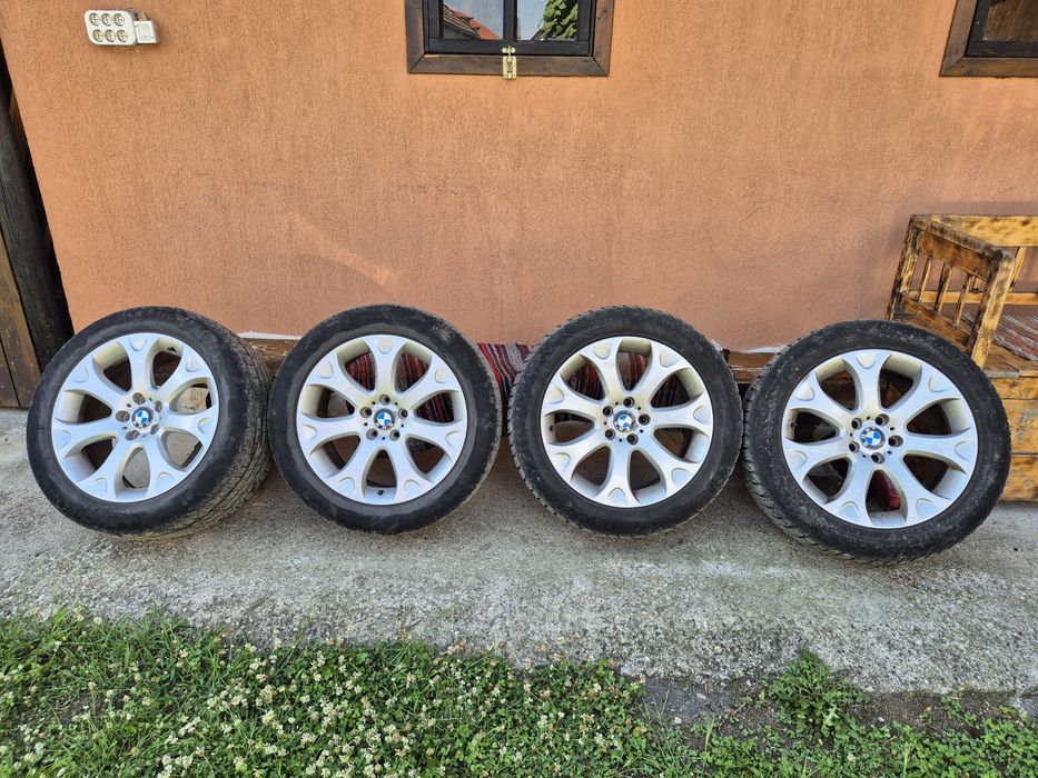 Jante Aliaj cu cauciucuri 255/50R19 ,5x120 BMW X5,X6 Gilau • OLX.ro