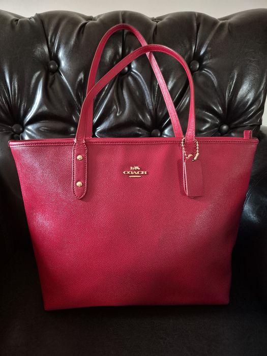 Coach geanta dama Piele naturala Palazu Mare • OLX.ro