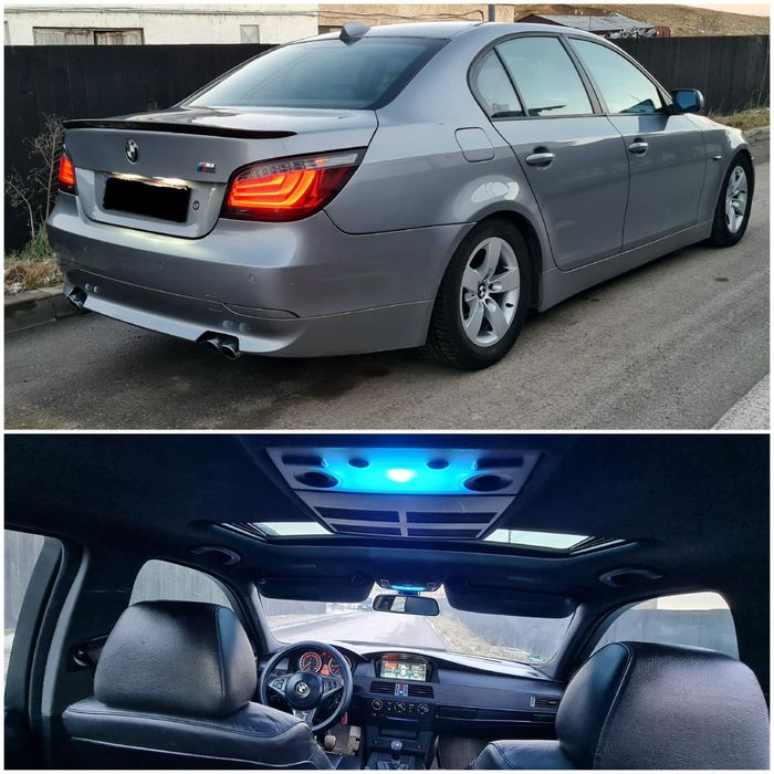 Bmw e60* 520i* Deosebit M Look* Navi* Bluetooth* Xenon* Dvd * Botosani • OLX.ro