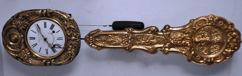 Ceas de perete cu pendul si 2 greutati Comtoise 2 Brasov • OLX.ro