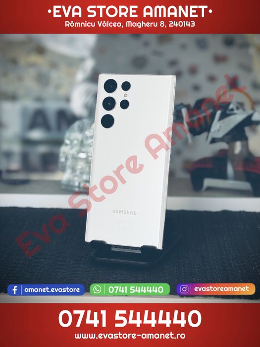 SAMSUNG Galaxy S22 Ultra Phantom White 128GB 8GB RAM Dual SIM Ramnicu ...