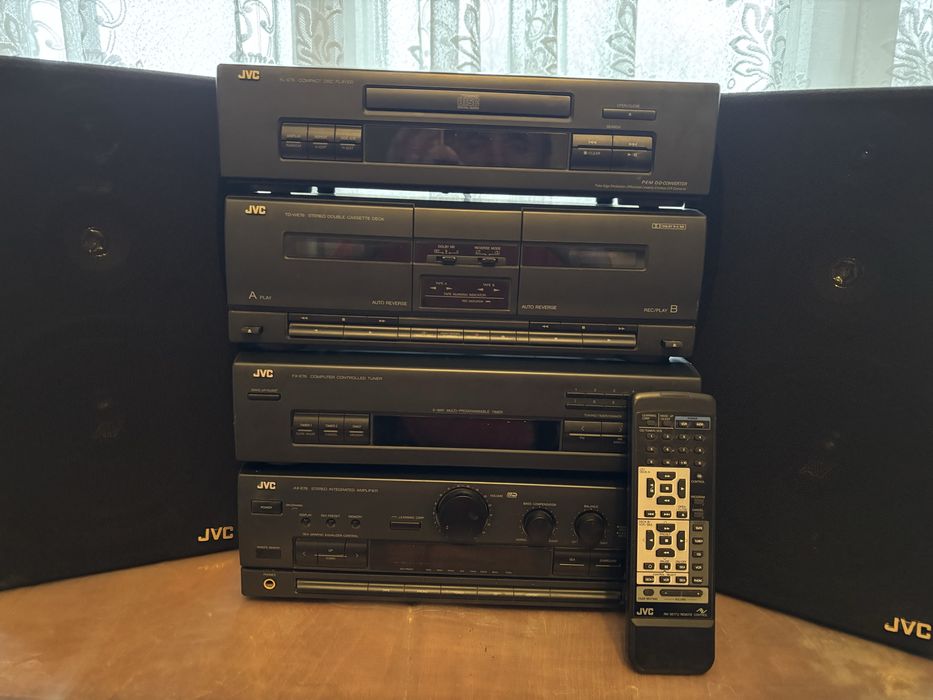 Уредба JVC с колони - 390лв гр. Димитровград • OLX.bg