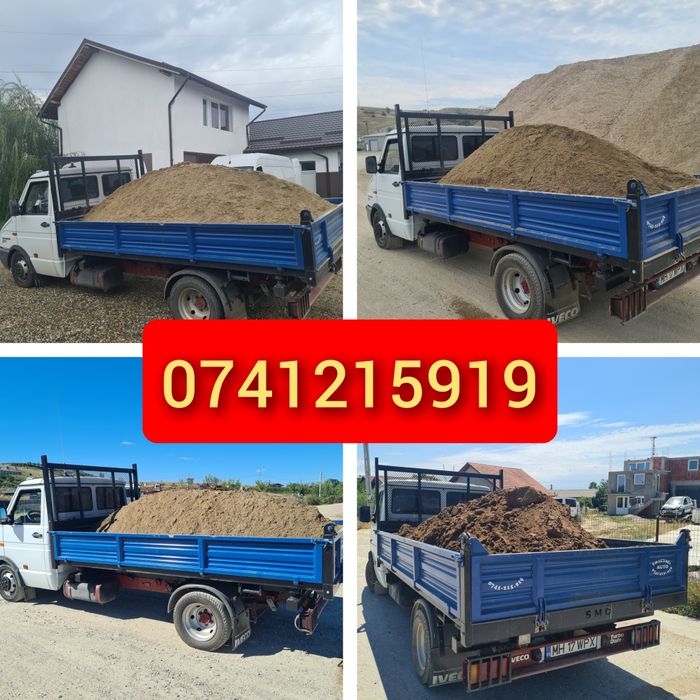 Nisip, sort, piatra, balast, pamant vegetal! Drobeta-Turnu Severin • OLX.ro