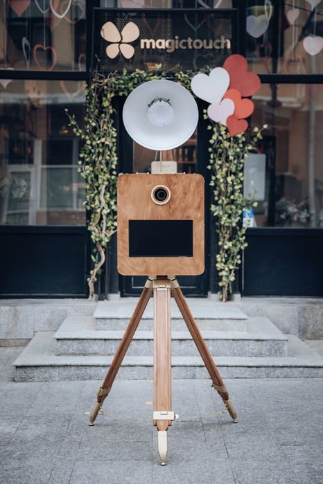 Cabina foto clasica - Cabina foto din lemn - Cabina foto retro/vintage ...