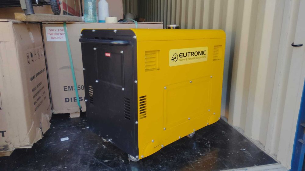 Vand generator mobil 7,5Kw 230v/400v diesel Super-Silent EM9000DE ...