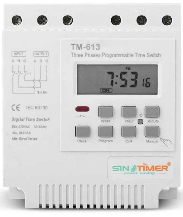 Releu digital trifazic, Sinotimer, temporizator programabil Focsani • OLX.ro