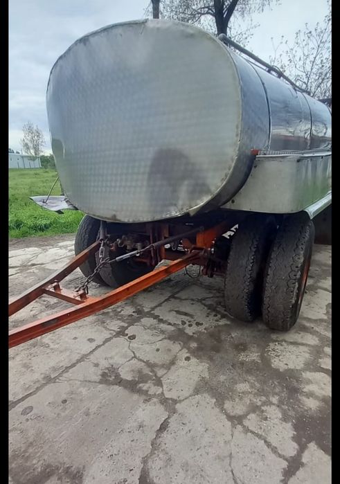 Remorcă cisternă Inox 10500l,bazin apă, cisternă udat Peregu Mic • OLX.ro