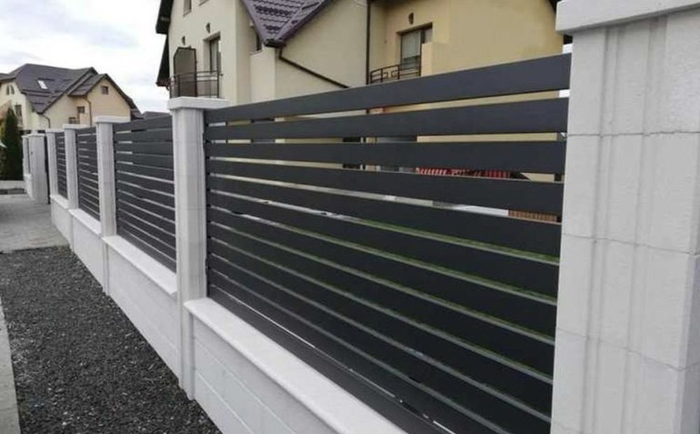 Construim garduri din șipcă metalică porți și alte modele de gard ...