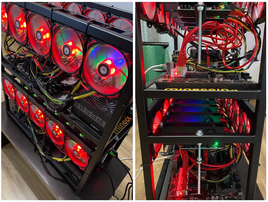 Rig mining Nvidia RTX 3090, Ethereum, Bitcoin, Mining criptomonede Cluj ...