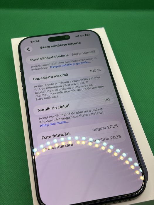 IPhone 17 Pro Max 256Gb Deep Blue Deva • OLX.ro