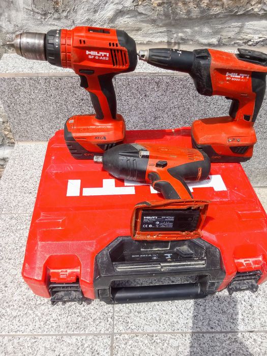 Hilti SF 6-A22,SD 5000-A22,SIW 22T-A Гайковерт Винтоверт гр. Костинброд • OLX.bg