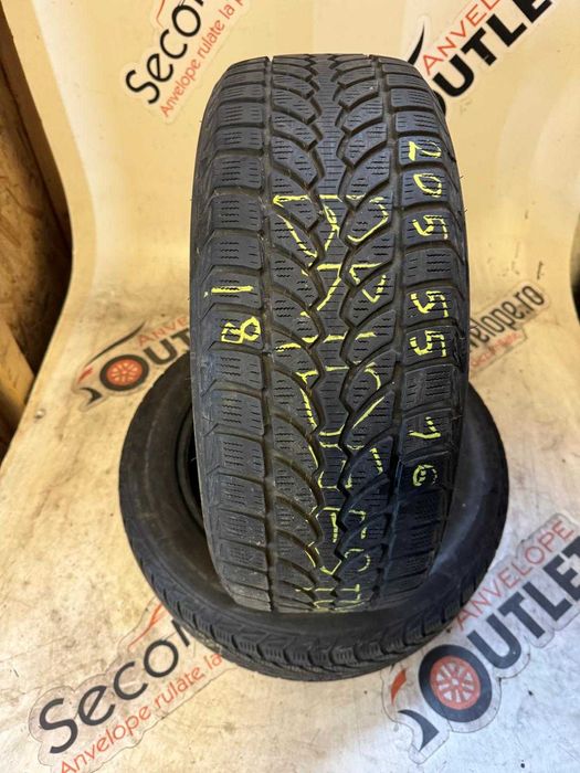 Super Anvelope Iarna 2X 205/55 R16 Bridgestone DOT 2018 Baia Mare • OLX.ro