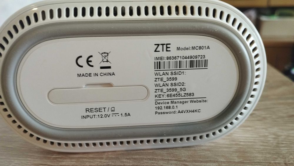 5G Рутер ZTE MC801A Yettel гр. Перник Изток • OLX.bg