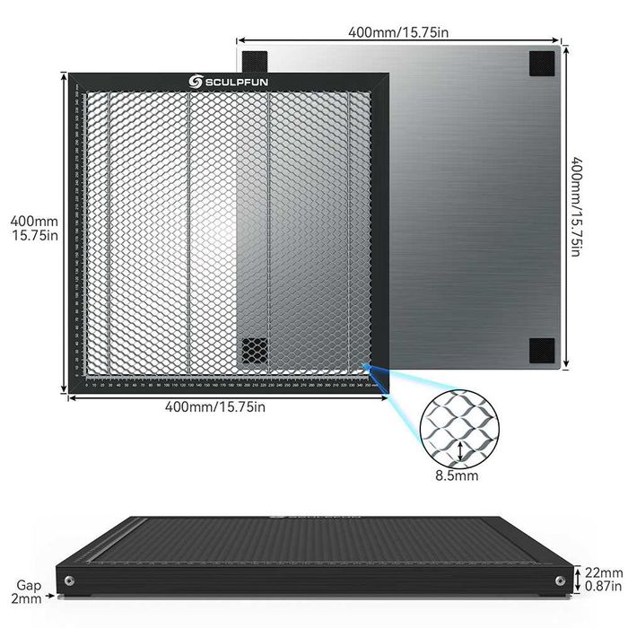 Пчелна пита Atomstack Sculpfun различни размери Cnc лазер лазерно гр Варна Колхозен пазар • Olx Bg