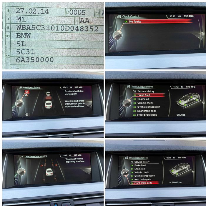 BMW F10 520d M-Paket*Trapa*Distronic*Head-Up*Line Assist*HiFi ...