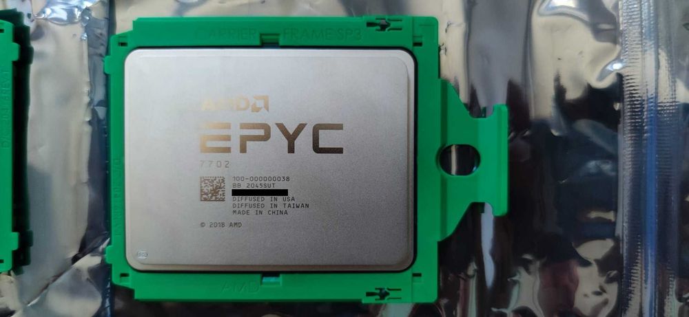 Procesor CPU AMD Epyc 7702 (3.35 GHz, 64 Cores/128 Threads, SP3) Tray ...
