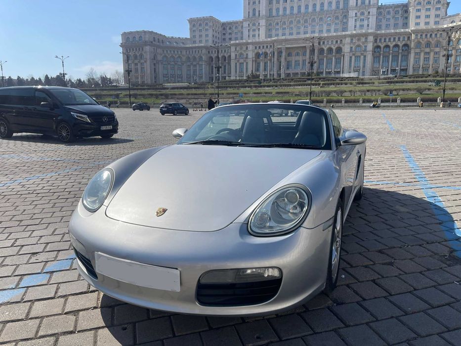 Porsche Boxster 987.1 Automat 2.7 l Tiptronic Arctic Silver Bucuresti ...